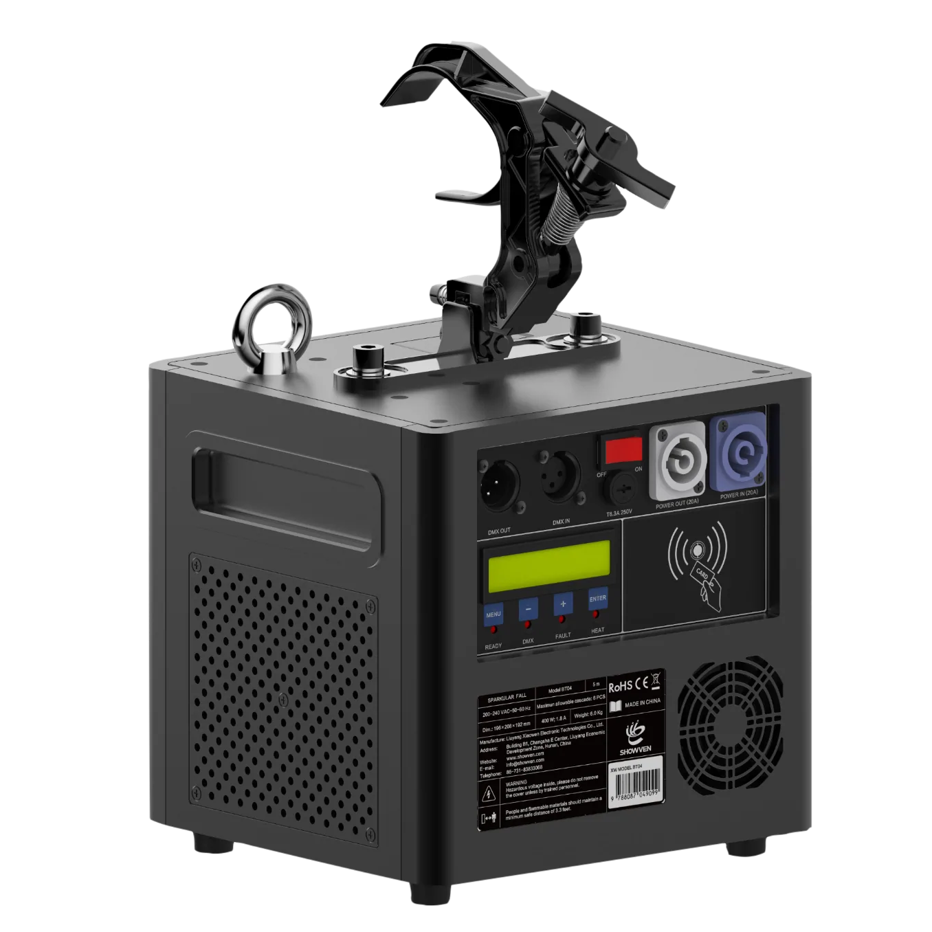 Showven Sparkular Spark Fall effecten huren? | YourFX.nl
